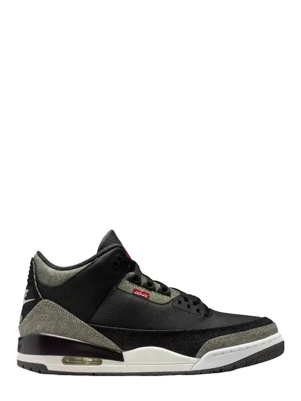 LEVI'S X Jordan Air Jordan 3 Sneakers - Black