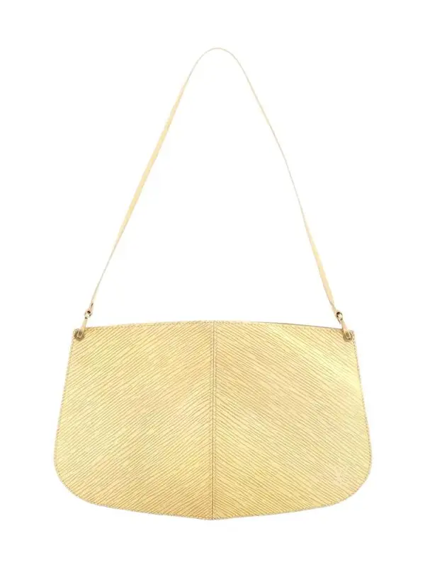 LOUIS VUITTON Demi Lune Pochette Epi Leather Shoulder Bag - Yellow