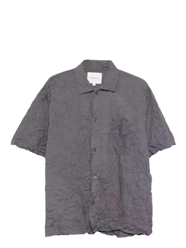 GONGDID DESIGN Buttoned Shirt - Grey