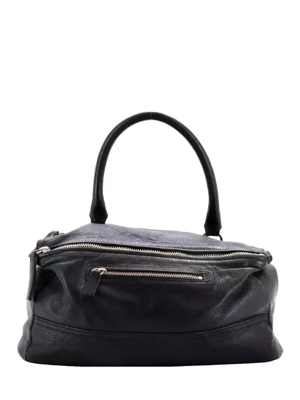 Givenchy Pandora Leather Medium Shoulder Bag - Black