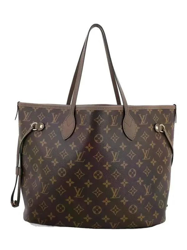 LOUIS VUITTON Neverfull Inside Out Monogram Canvas And Leather Mm Tote Bag - Brown