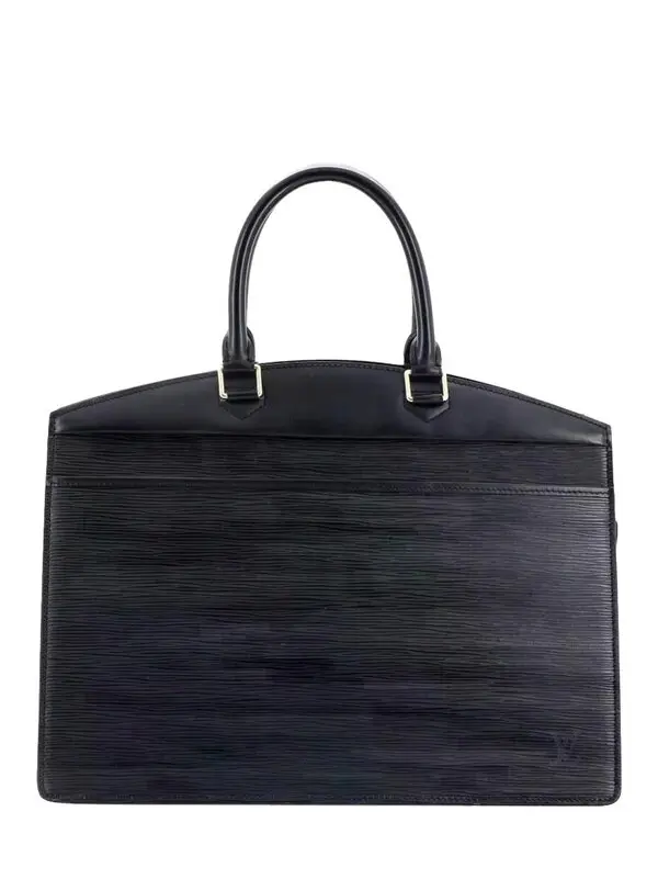 LOUIS VUITTON Riviera Handbag Epi Leather Tote - Black