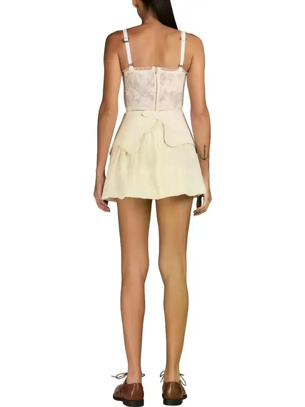 MARK-OFF Gerda Mini Skirt - Neutrals