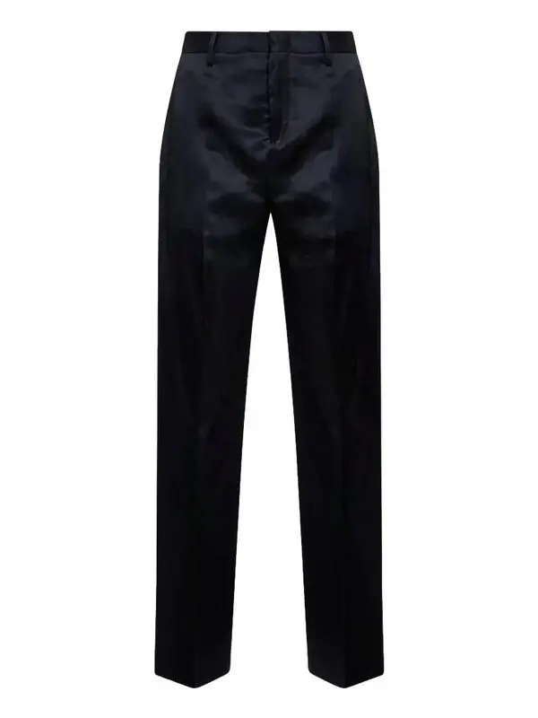 BRIGLIA 1949 Satin Finish Trousers - Blue