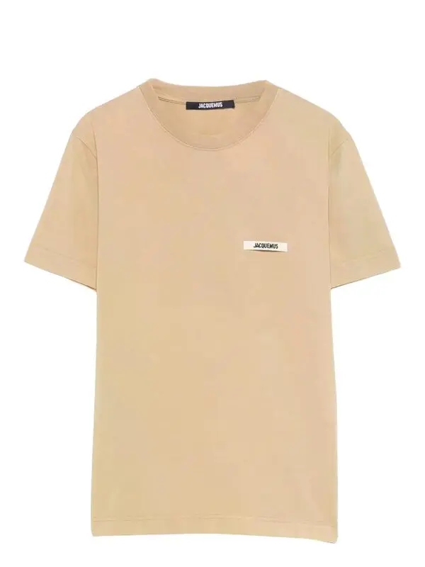 Jacquemus Gros Grain T-shirt - Neutrals