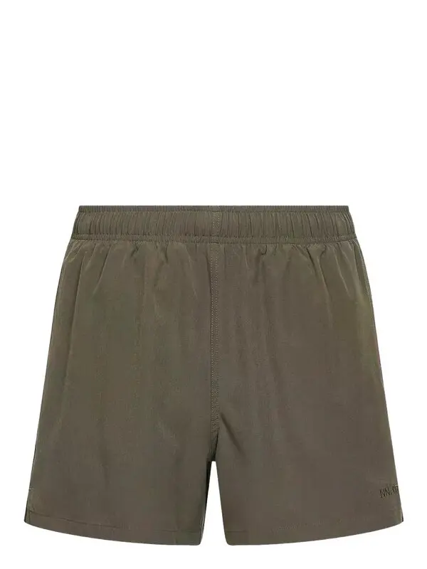 Nn07 Logo-embroidered Swim Shorts - Green
