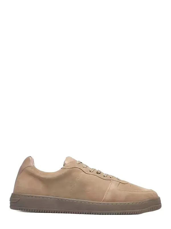 LES DEUX Perforated Suede Sneakers - Neutrals