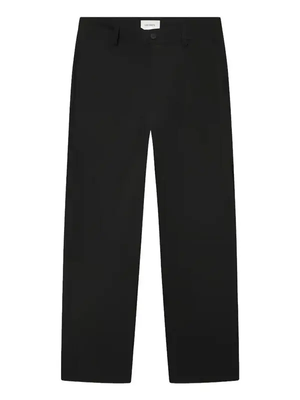 LES DEUX Randall Pressed-crease Suit Trousers - Black