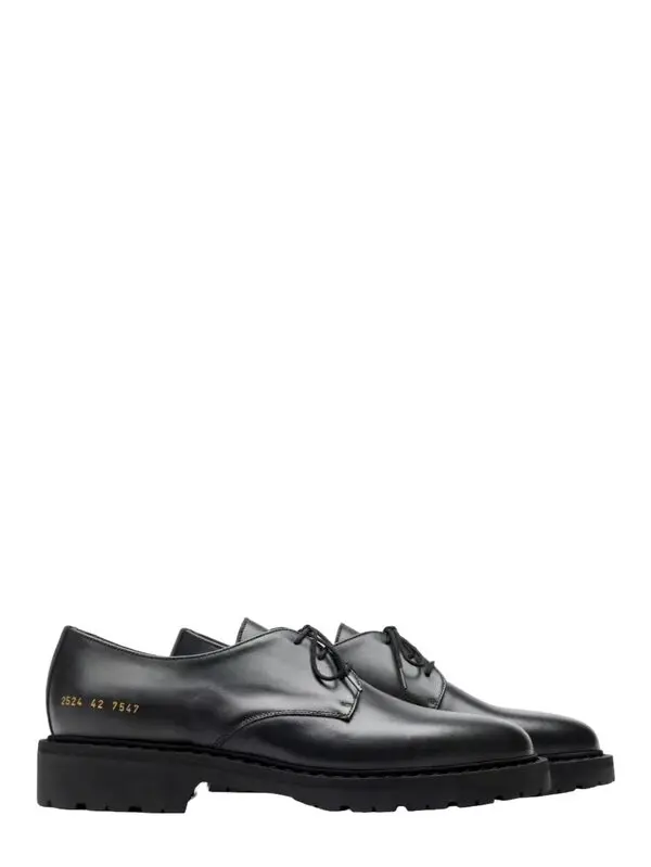 COMMON PROJECTS Leather Derby Shoes - Black