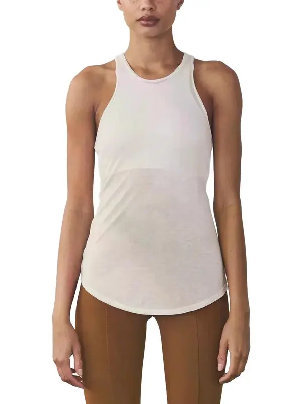 ARTEMIS DICIERO Racer-back Tank Top - Neutrals