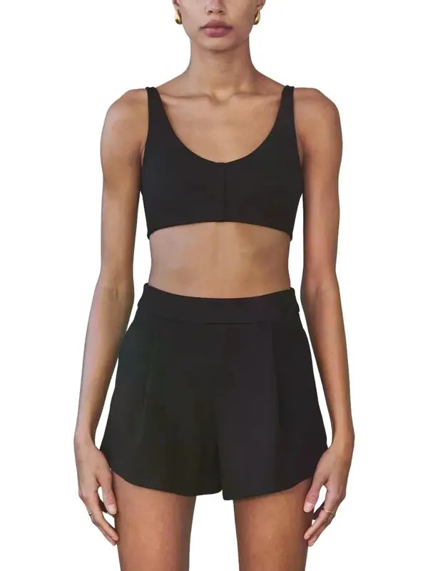 ARTEMIS DICIERO Cropped Top - Black