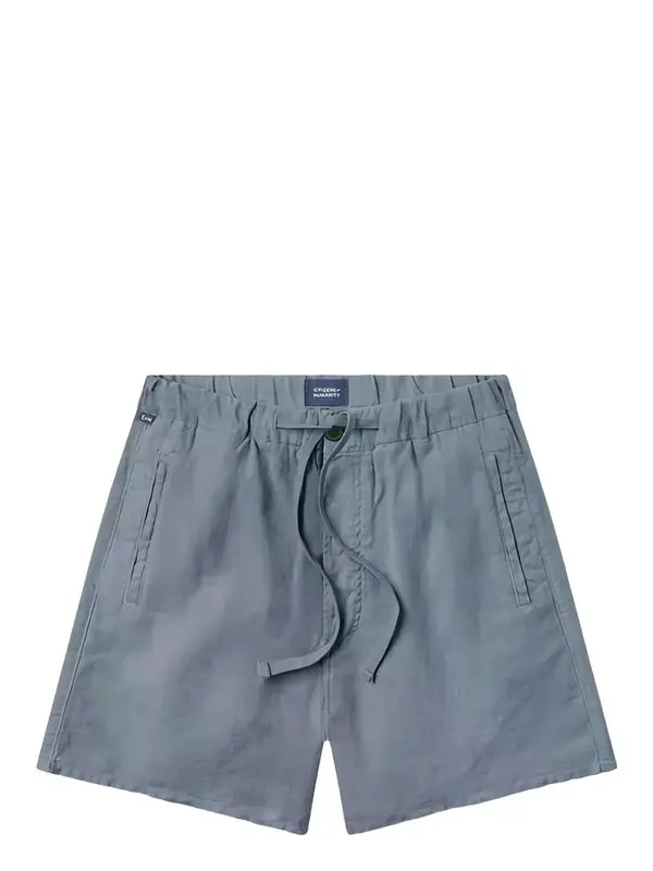 Citizens Of Humanity Drawstring Waistband Shorts - Blue