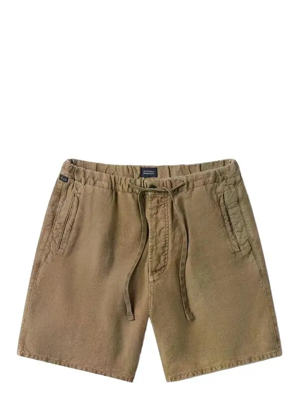 Citizens Of Humanity Drawstring-waistband Shorts - Neutrals