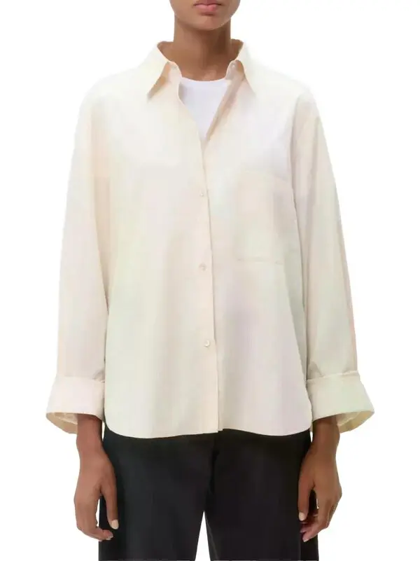 TWP Patch-pocket Button-up Shirt - Pink