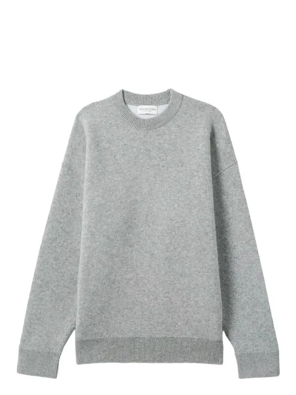 Johnstons Of Elgin Crew-neck Sweater - Grey