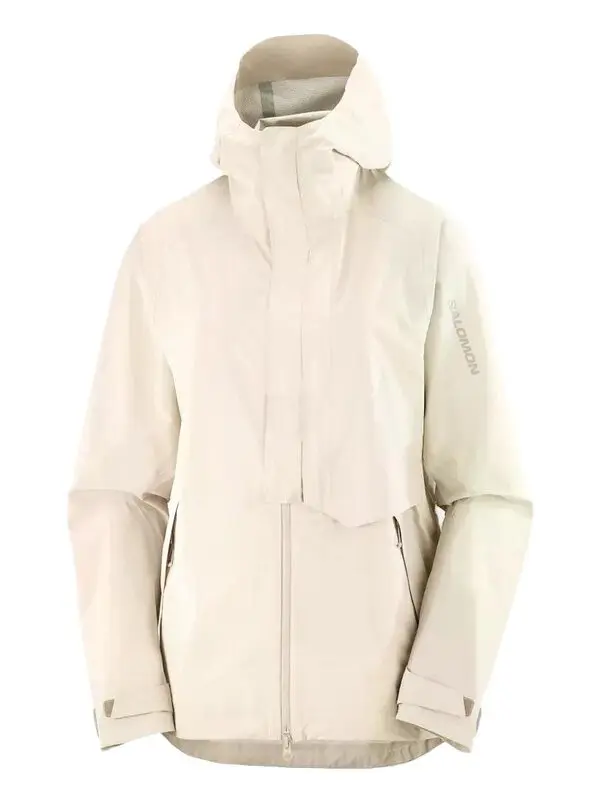 SALOMON Outerpath Pro Hooded Jacket - Neutrals