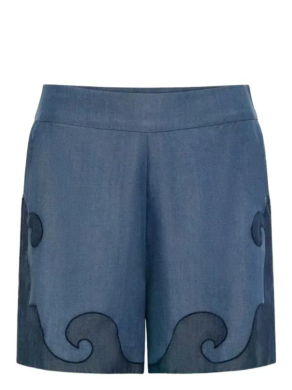 Carolina K Roma Shorts - Blue