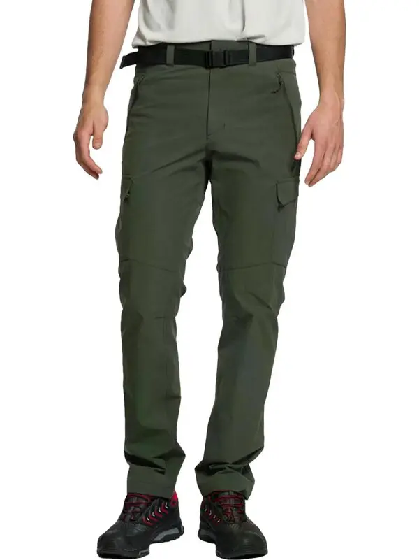 TRANGOWORLD Zagora Belted Cargo Pants - Green