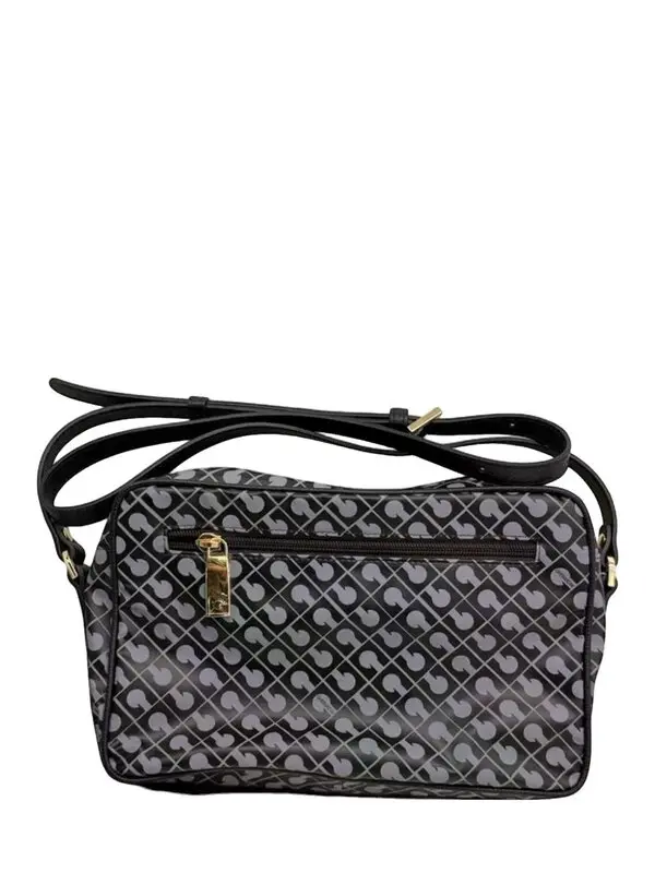 GHERARDINI Monogram Cross Body Bag - Black