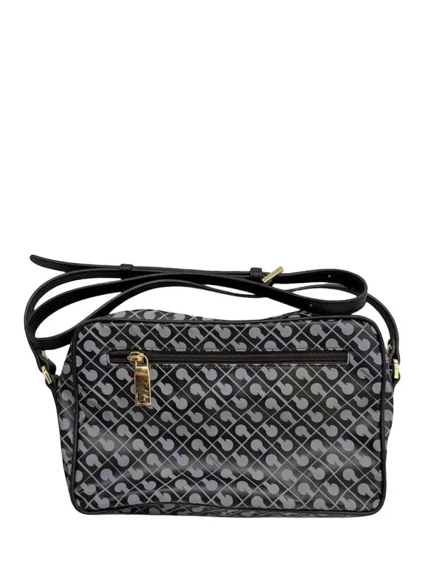 GHERARDINI Monogram Cross Body Bag - Black