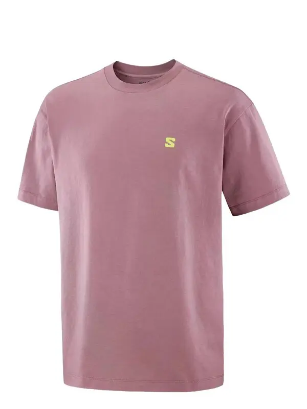 SALOMON Logo-print T-shirt - Pink