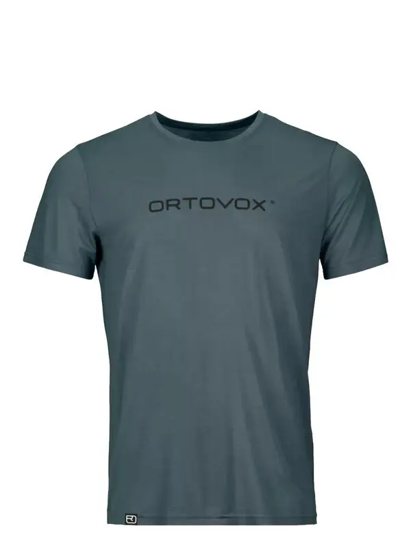 ORTOVOX Logo-print T-shirt - Blue