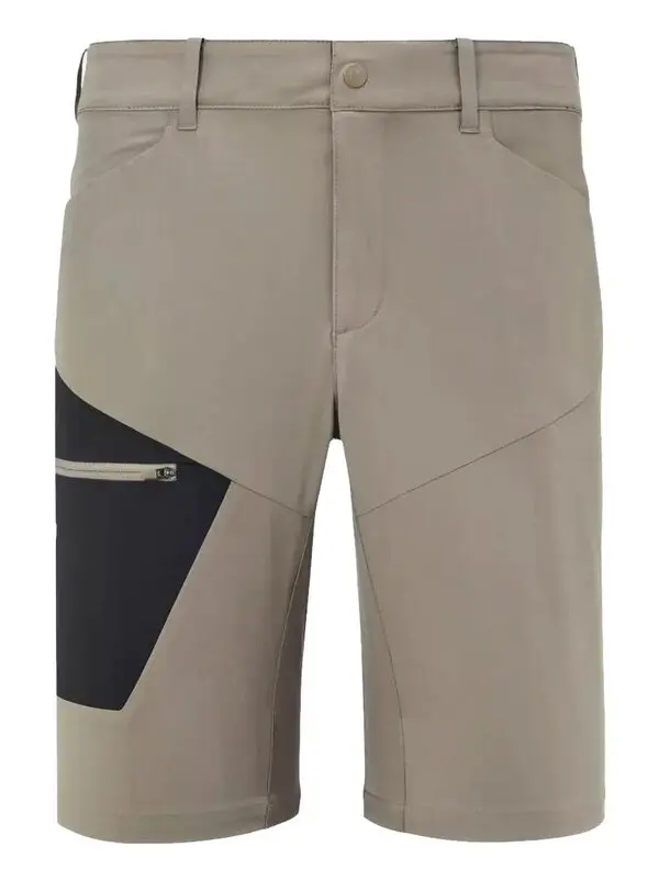 PASCAL MILLET Wanaka Panelled Shorts - Neutrals