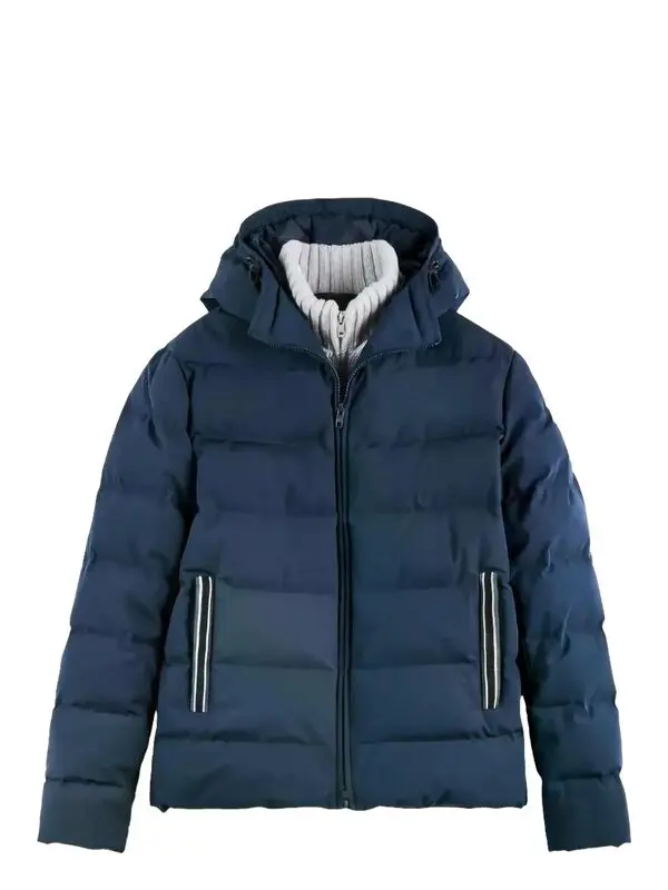 FAY Double-front Down Jacket - Blue