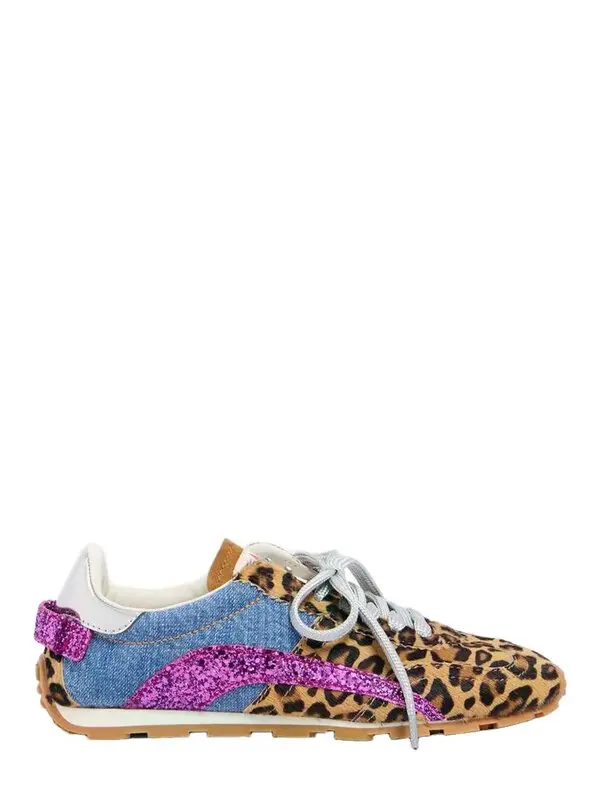 Dsquared2 Wild2 Leopard-print Sneakers - Neutrals