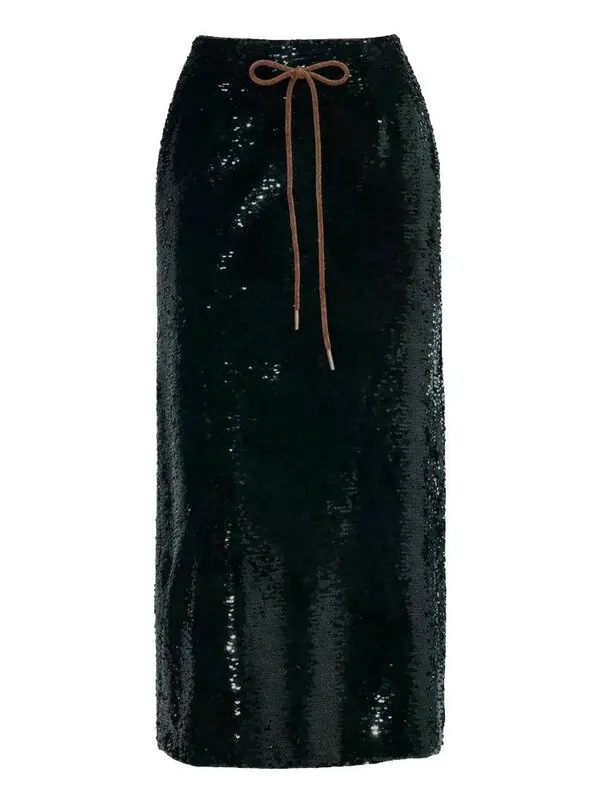 Simone Rocha Column Skirt - Black