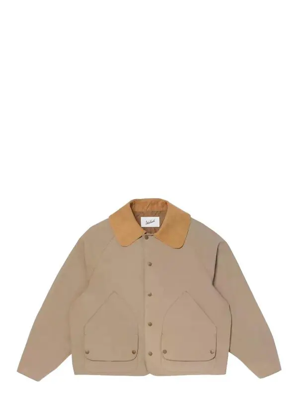 Woolrich Velvet-collar Cotton Jacket - Neutrals