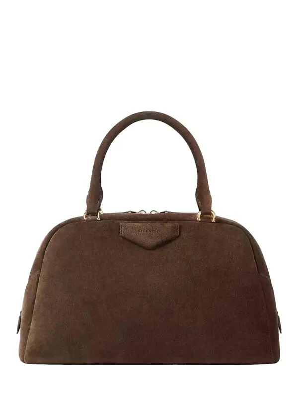 Givenchy Antigona Zip-up Tote Bag - Brown