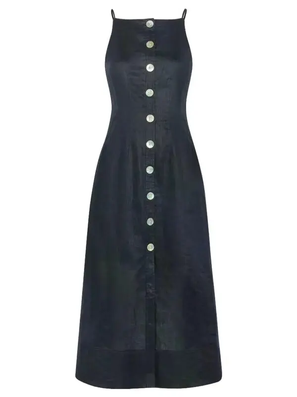 Veronica Beard Georges Midi Dress - Blue