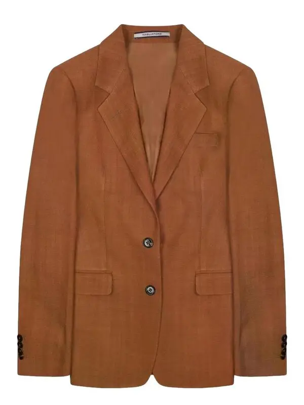 Tagliatore Single-breasted Blazer - Brown