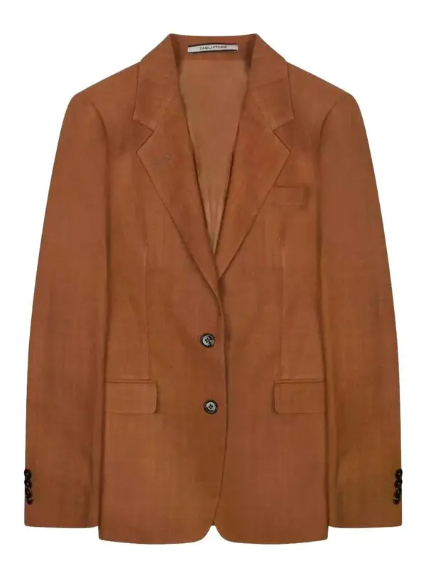 Tagliatore Single-breasted Blazer - Brown