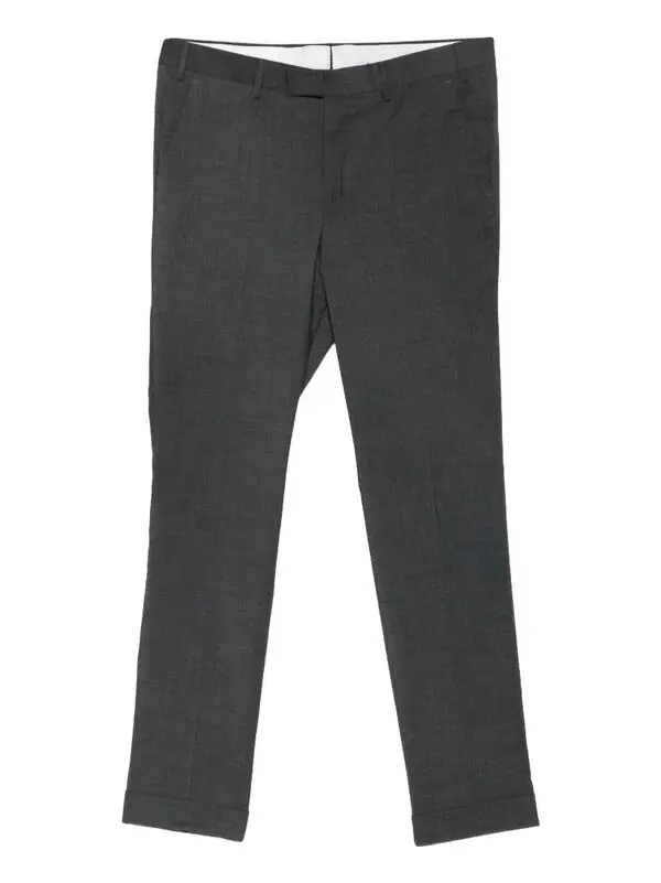 PT TORINO Belt-loop Pocket Trousers - Grey