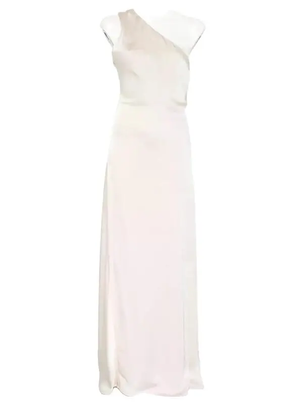 ELEH One-shoulder Maxi Dress - Neutrals