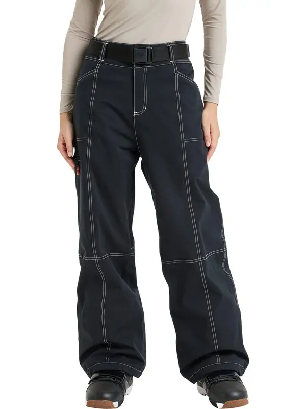 Roxy Relaxed Fit Snowboard Pants - Anthracite