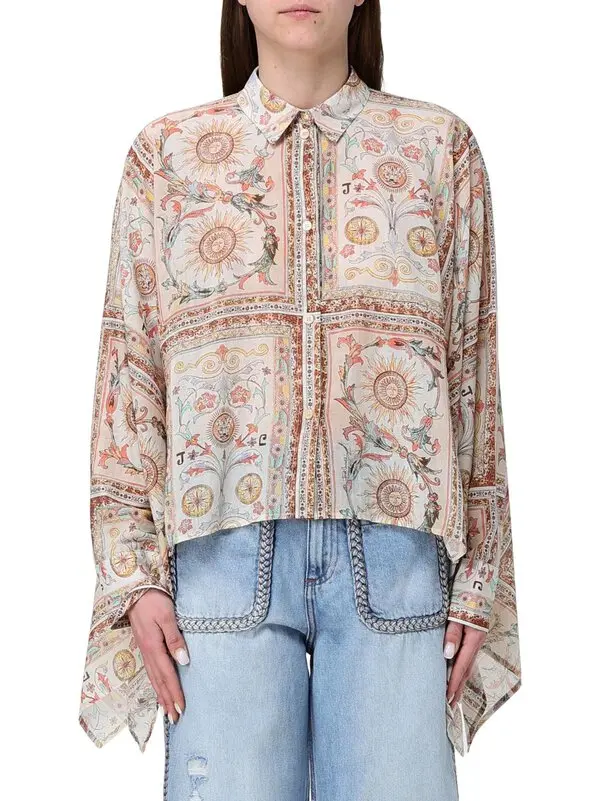 Just Cavalli Printed Shirt - Brown