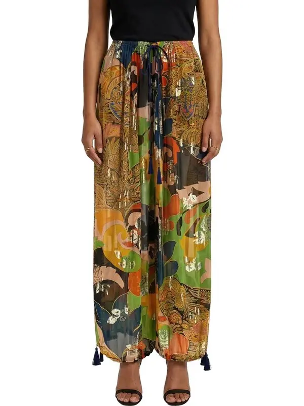 Etro Printed Pants - Multicolor