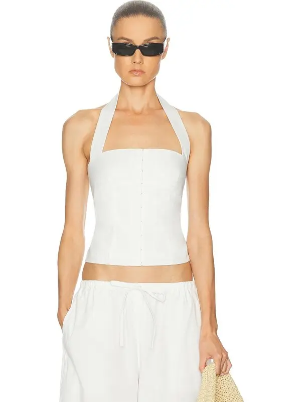 L'academie By Marianna Dasha Top - White
