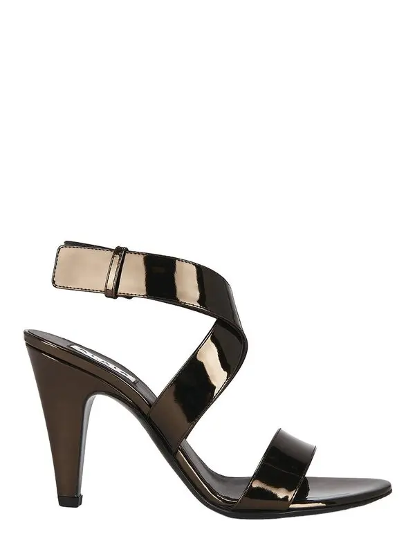 Alaïa Strappy Sandal - Brun Metal