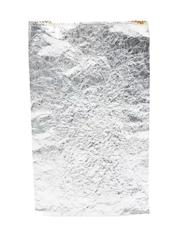 ZILLA Crinkled Metallic Backpack - Silver