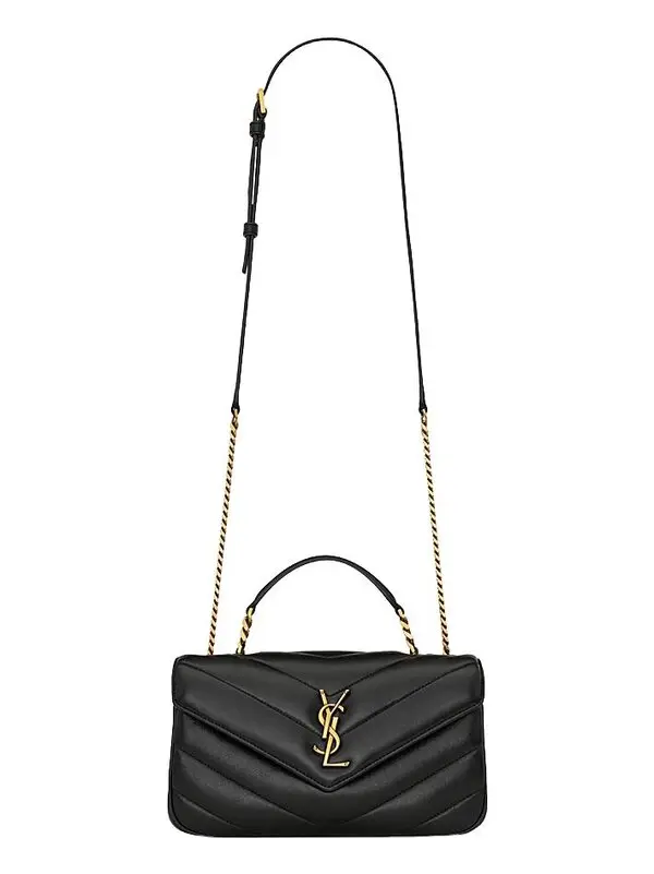 Saint Laurent Loulou Top-handle - Black