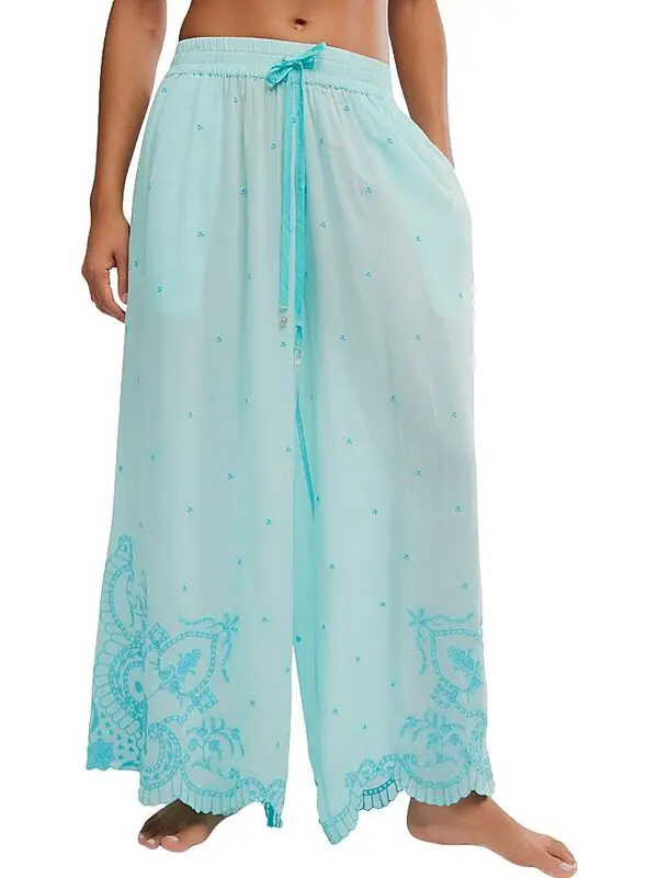 Free People Wishful Thinking Pants - Waterspout