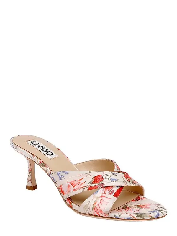 Badgley Mischka Xania Sandals - Cream Multi