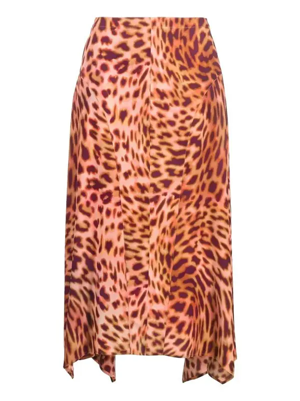 Stella McCartney A-line Midi Skirt - Pink