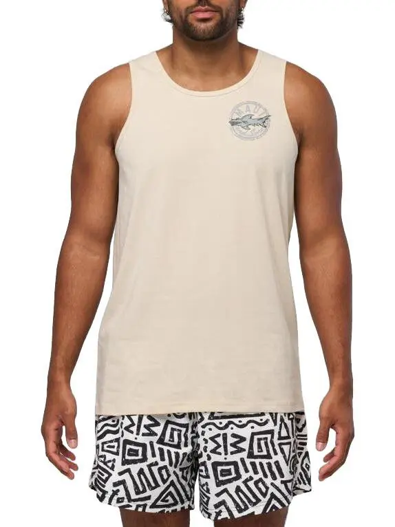 MAUI & SONS Aggro Cookie Graphic Tank - Vanilla