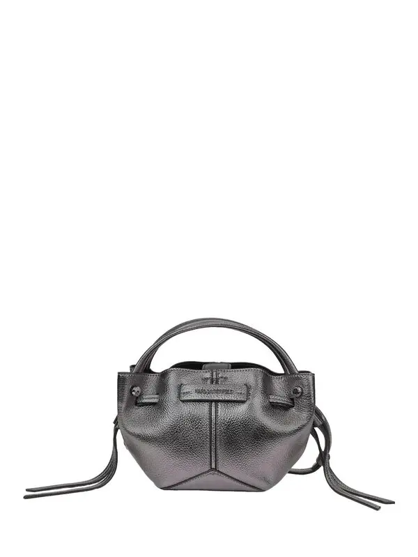 Karl Lagerfeld Mini K/pierced Bucket Bag - Silver