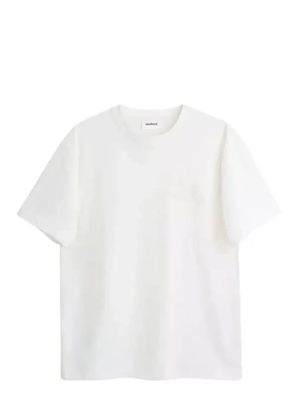 SOULLAND Kai Crew-neck T-shirt - White